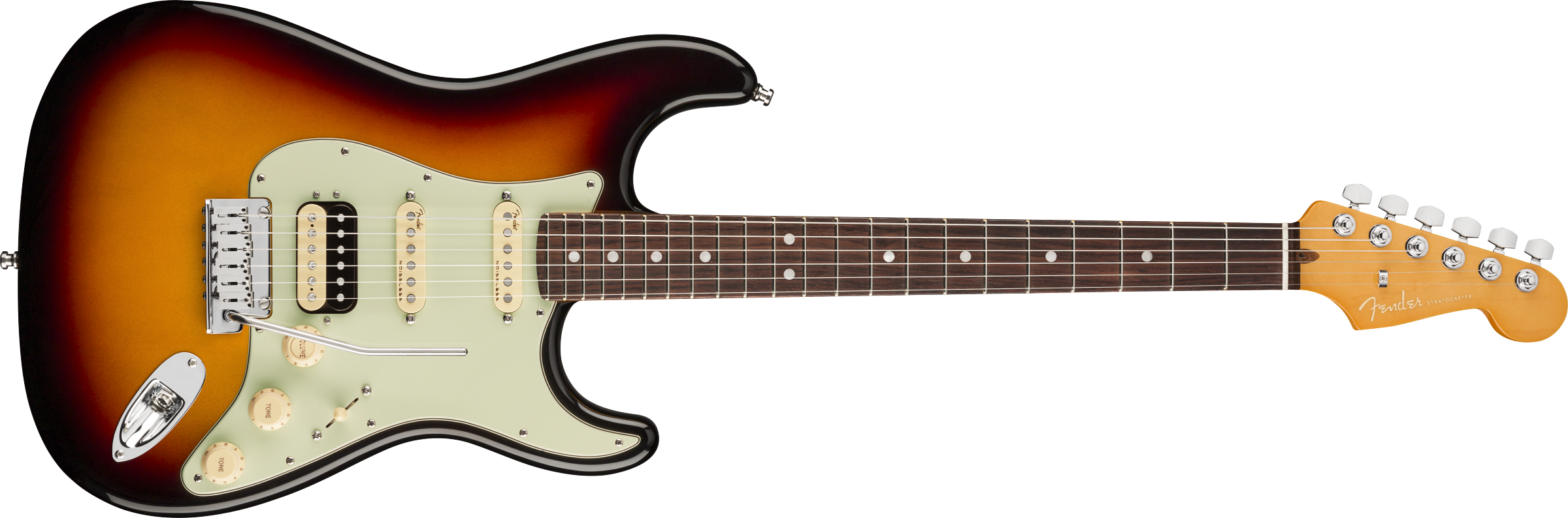 Fender American Ultra Stratocaster® HSS, Rosewood Fingerboard, Ultrabu