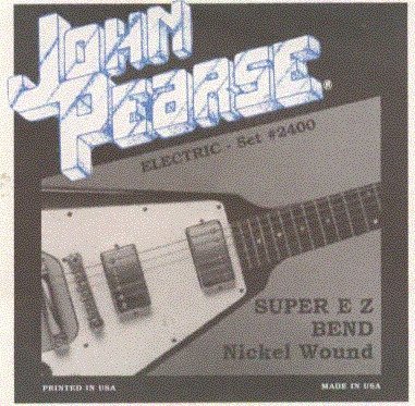 John Pearse Super EZ Bend Electric Strings Set #2400